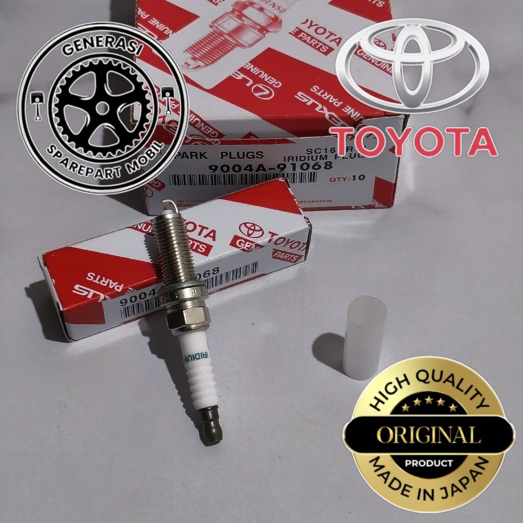 Jual Busi Iridium Spark Plug (1set 4pcs) Grand New Avanza Sienta Great ...