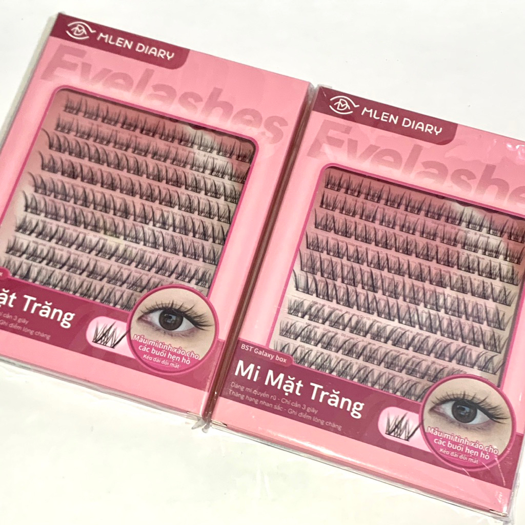 Jual [NEW] MLEN DIARY Bulu Mata Palsu Moon Series | Shopee Indonesia