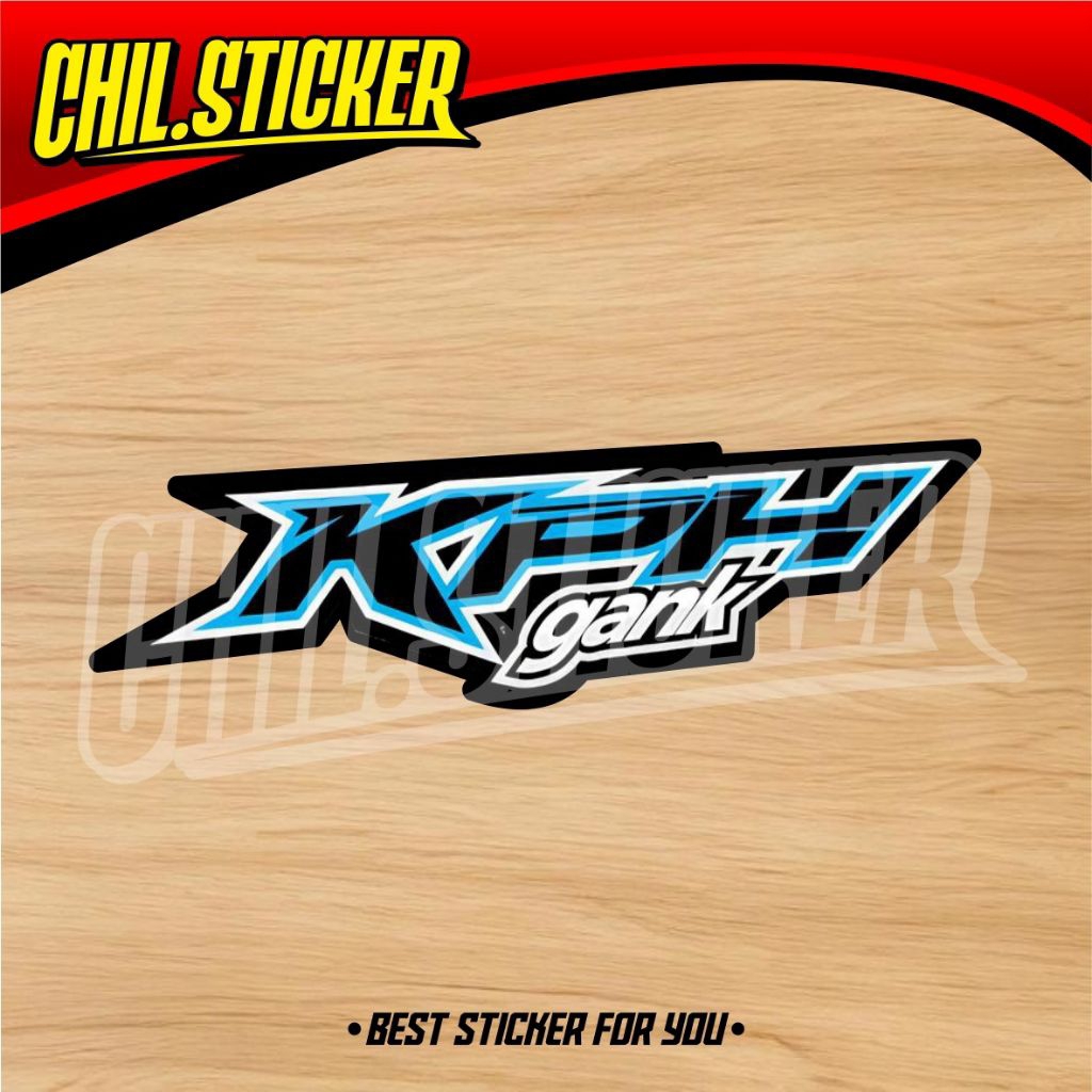 Jual STIKER KPH GANK Sticker Terbaru Sticker Viral Sticker Supra KPH1 ...