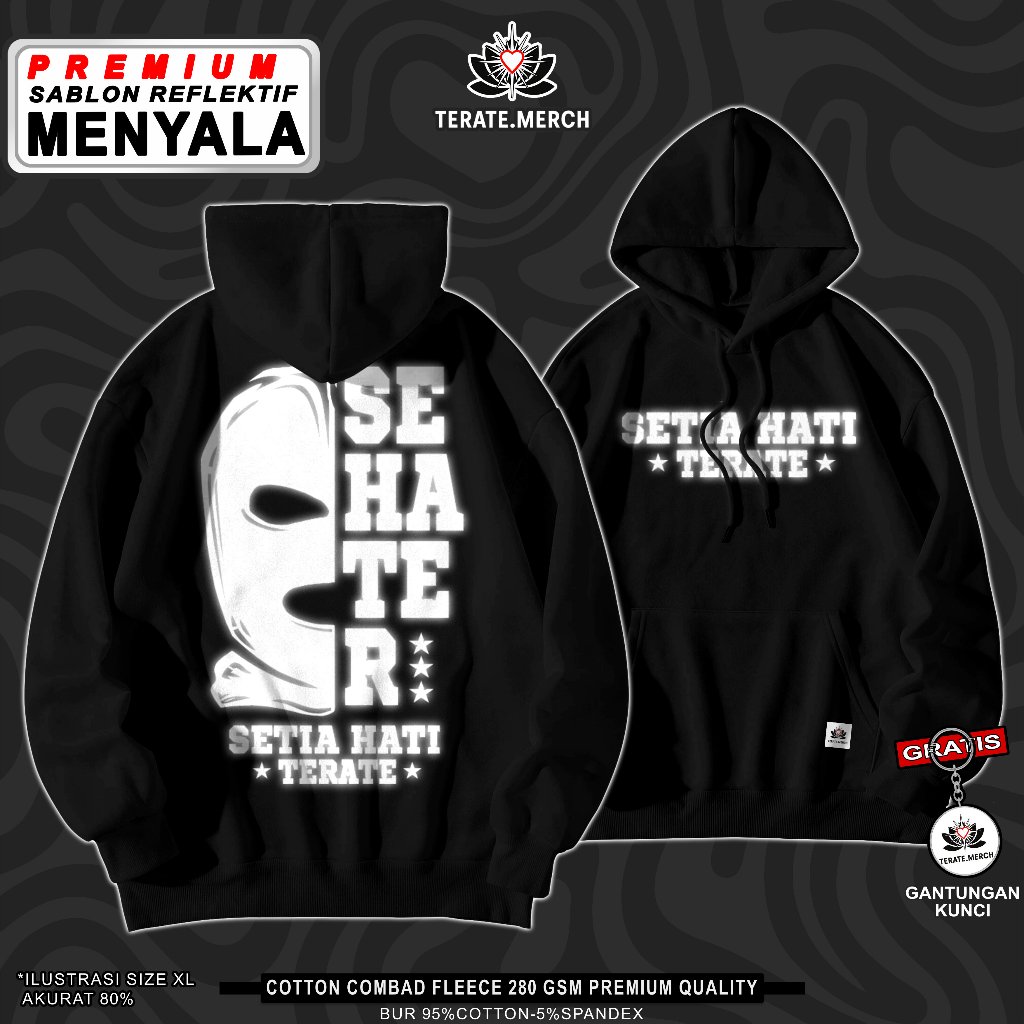 Jual HOODIE PSHT PREMIUM - REFLEKTIF MENYALA SAAT TERKENA CAHAYA ...