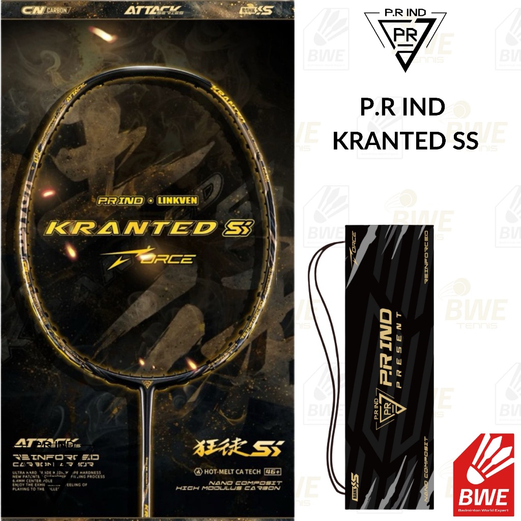 Jual P.R IND KRANTED SS - RAKET BADMINTON 100% ORIGINAL PRIND | Shopee ...