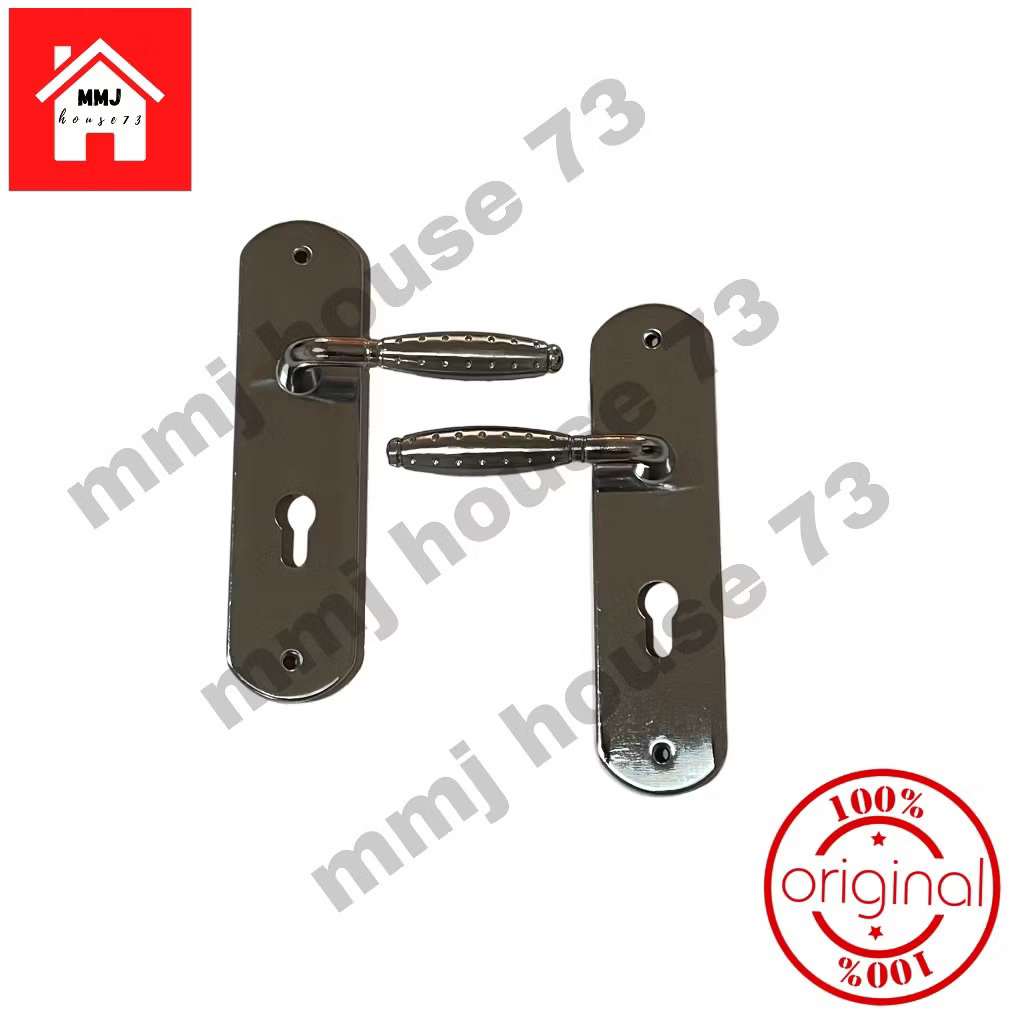 Jual TERMURAH OWL Kunci Pintu Rumah Bulat Bintik / Kotak Minimalis ...