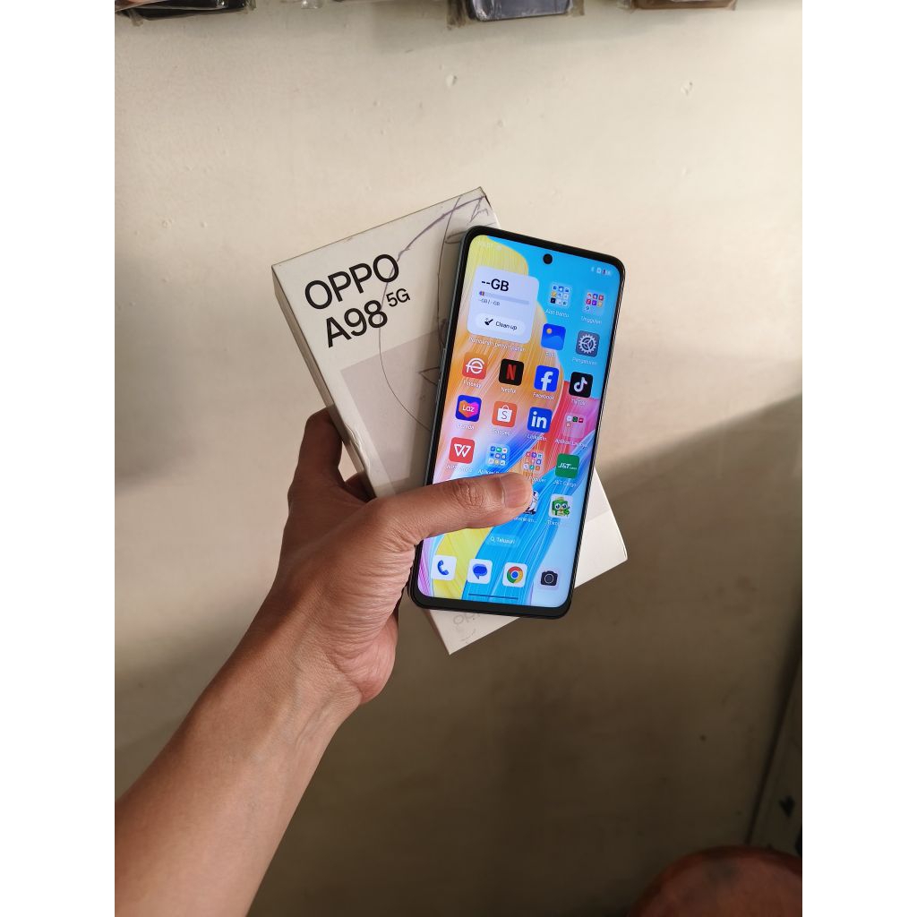 Jual oppo A98 5g 8/256 second | Shopee Indonesia