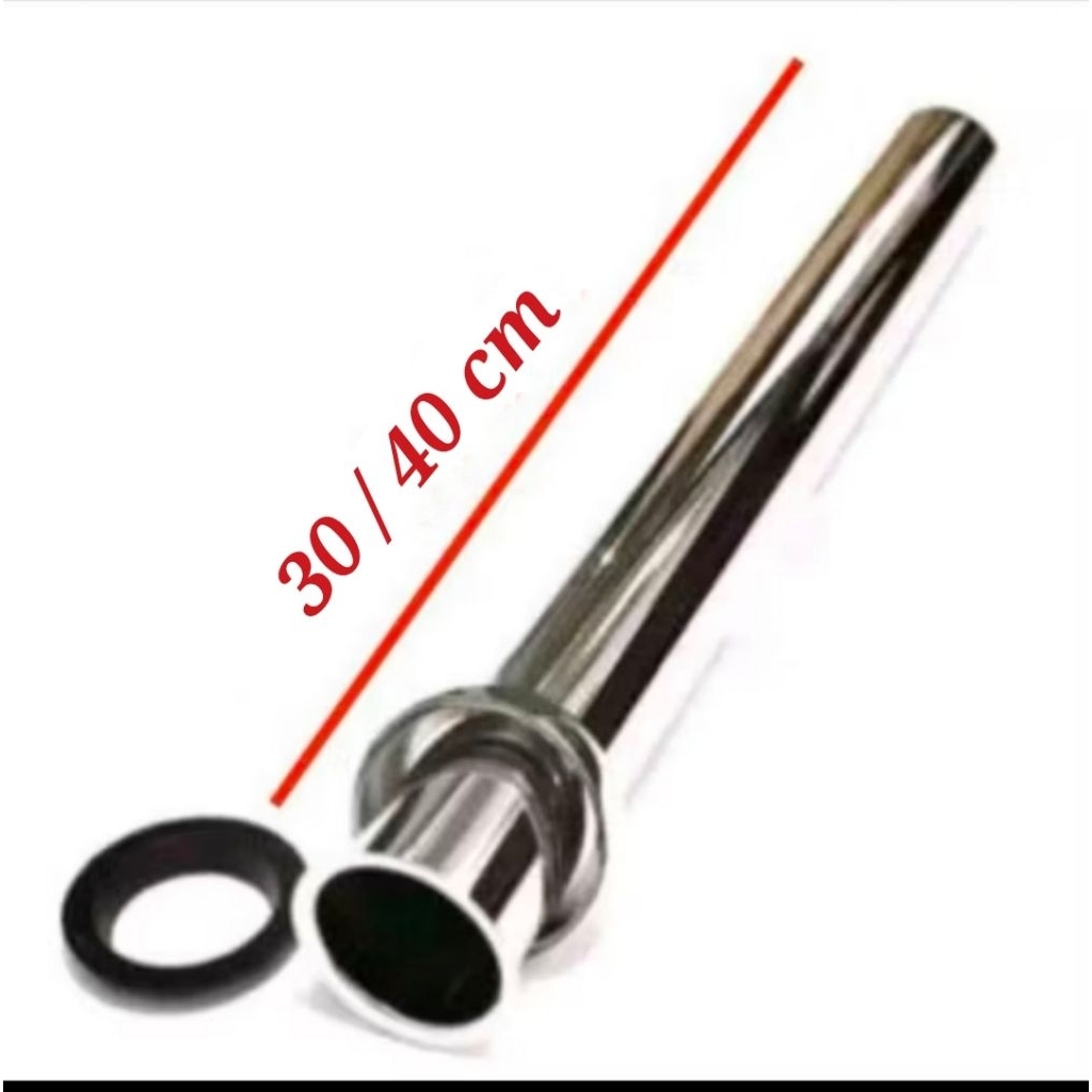 Jual Pipa pemanjang sifon wastafel / pipa pembuangan wastafel stainless ...