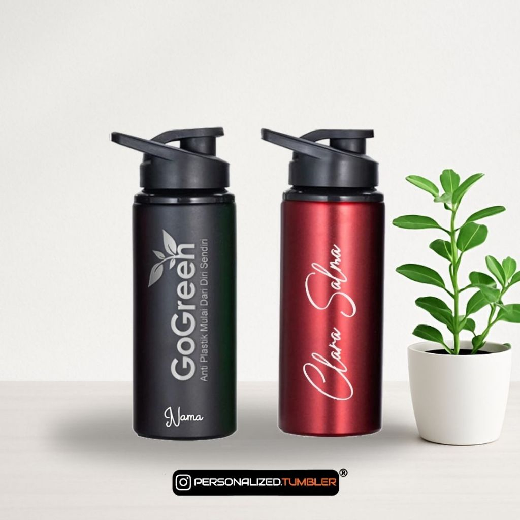 Jual Tumbler Regular Sport 600 ml original Cetak Grafir Silver ...