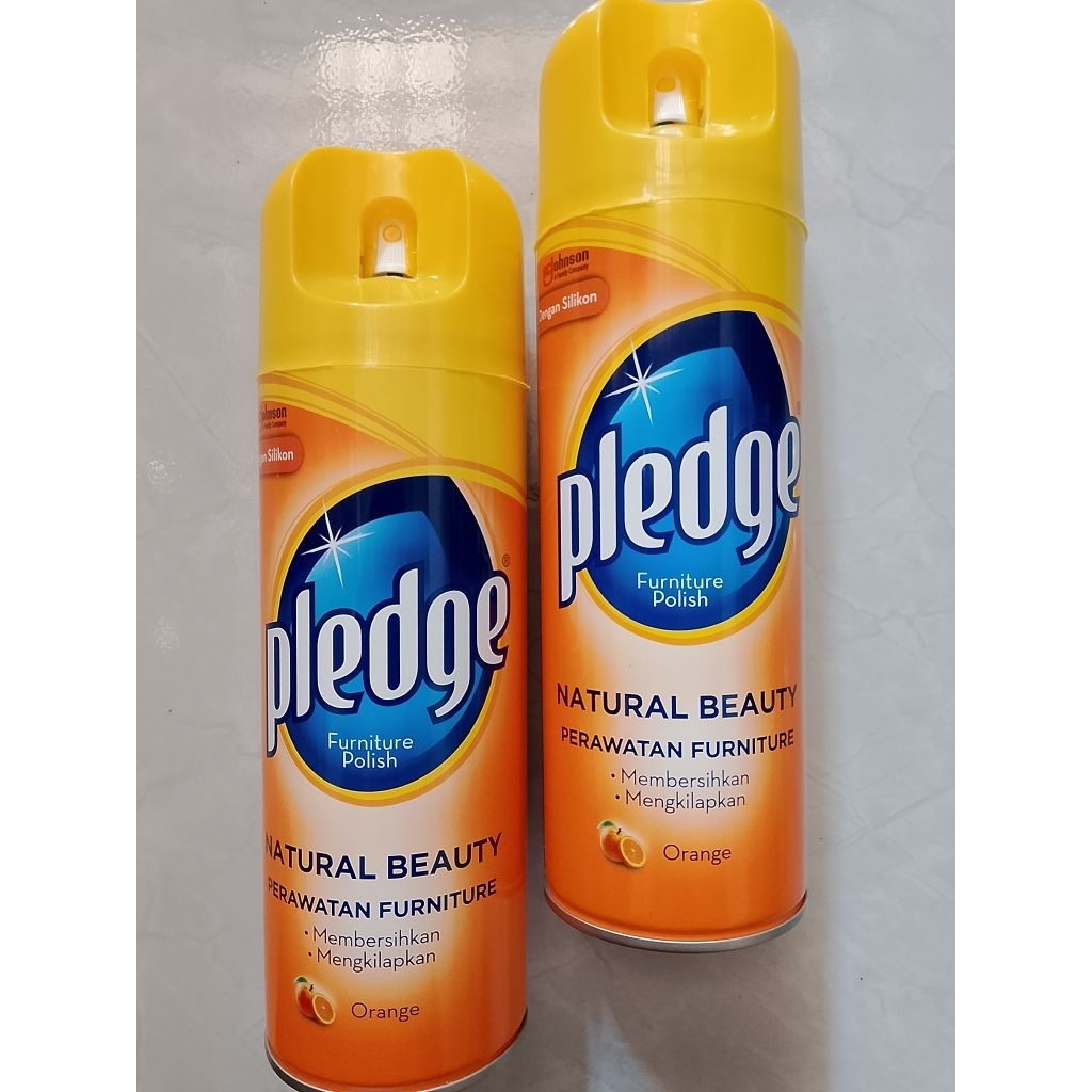 Jual PLEDGE AEROSOL 330G FURNITURE POLISH ORANGE/LEMON | Shopee Indonesia
