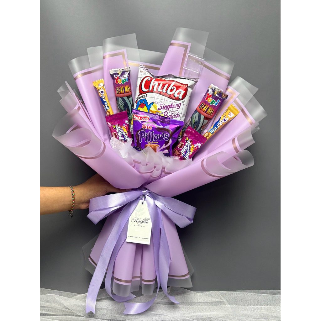 Jual Snack bouquet / Snack buket / Buket snack / Buket wisuda ...