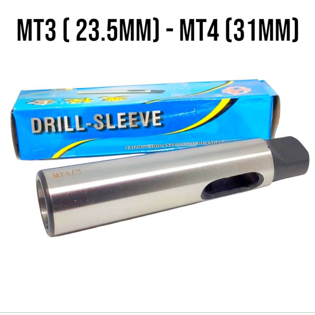 Jual Arbor Drill Slevee MT3-MT4 Adapter Twist Drilln Cones. Sokbor ...