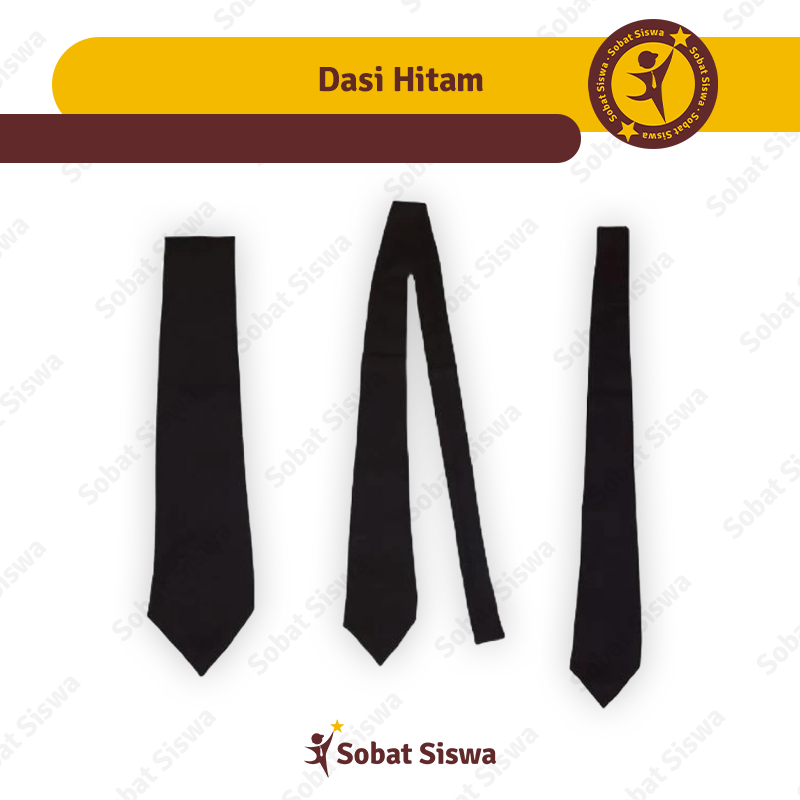 Jual Dasi Hitam Polos Untuk Kantor Ospek Seragam | Shopee Indonesia