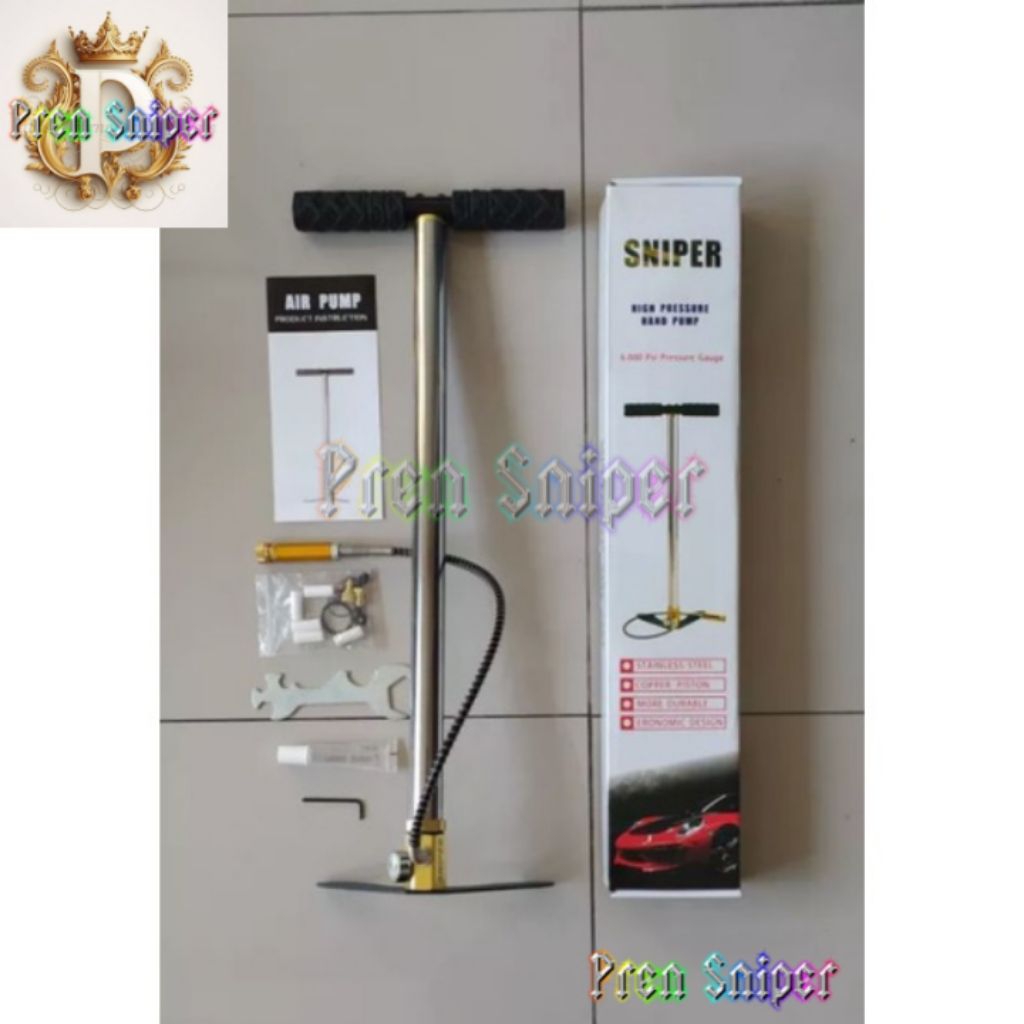 Jual Pompa PCP Import Original, Pompa PCP 6000psi Pressure Gauge, Pompa ...