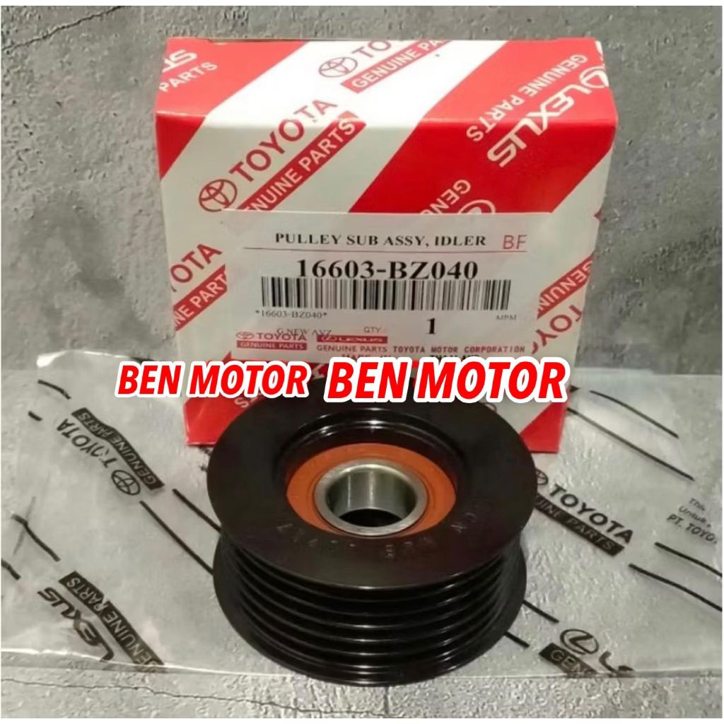Jual Bearing Pulley Pully Idler AC Fan Belt Atas ALL NEW AVANZA 16603 ...