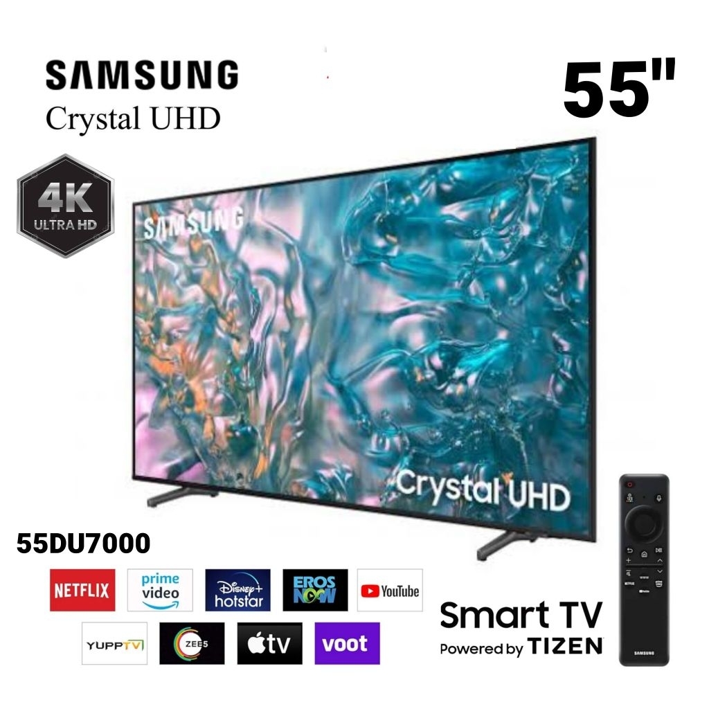 Jual TERMURAH! SAMSUNG Crystal 4K UHD 55" Smart TV 55DU7000 TizenOS ...