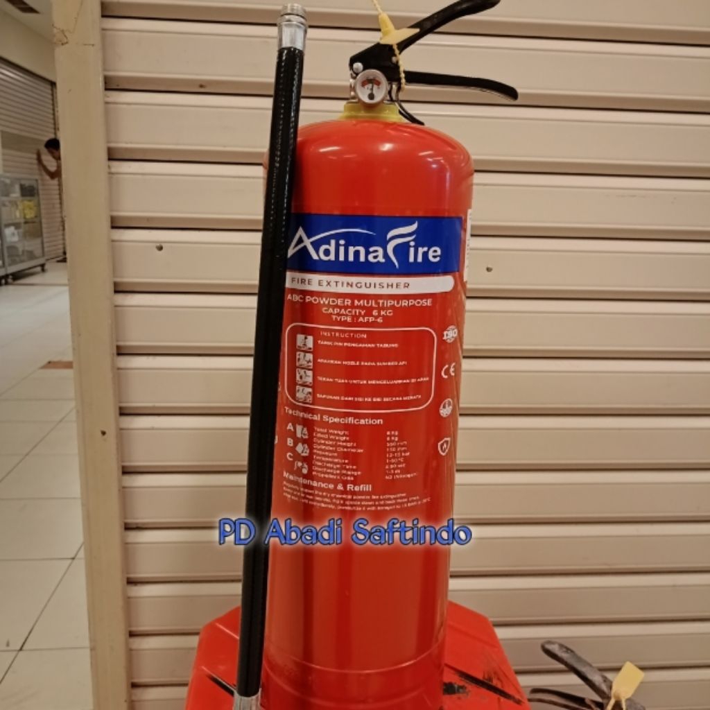 Jual Tabung Pemadam Kebakaran / APAR Adina Fire 6 KG | Shopee Indonesia
