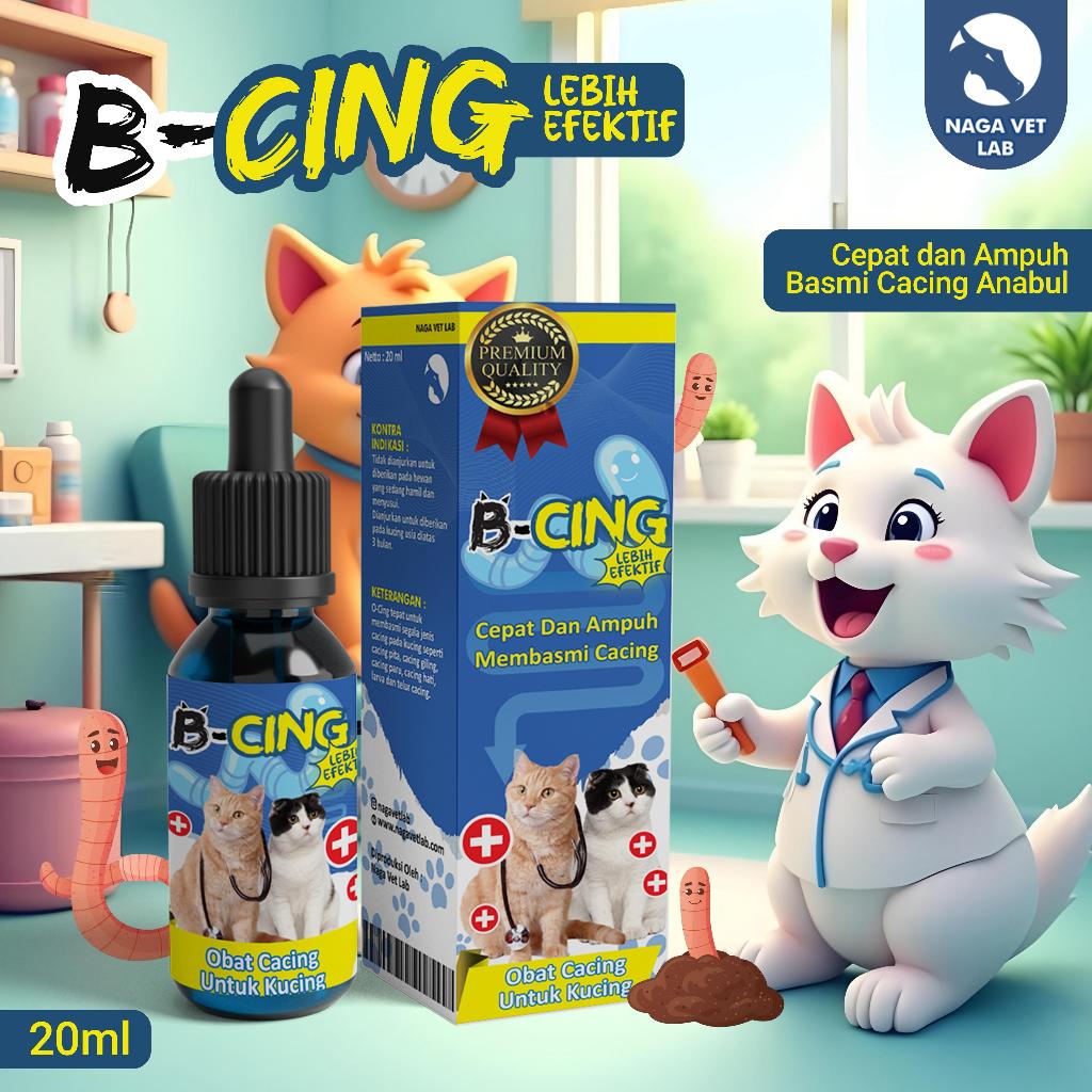 Jual Bcing Obat Cacing Kucing 20 ml - Obat Cacing Kucing Ampuh - Bcing ...