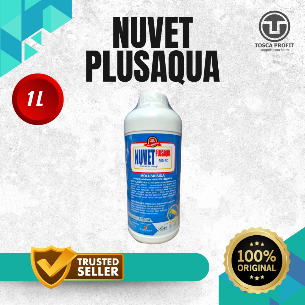 Jual NUVET PLUS 600 EC 1L – Pembasmi Rebon Tambak Ampuh & Aman untuk ...