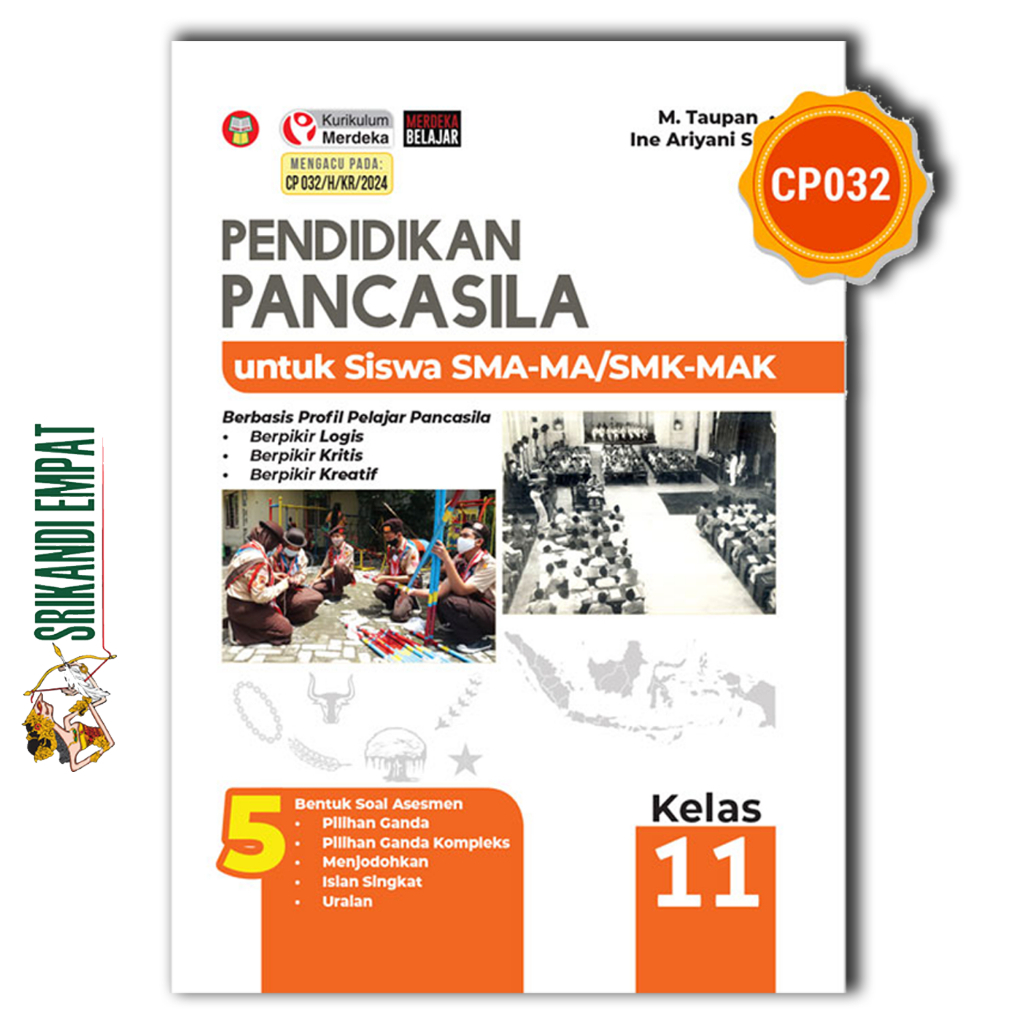 Jual Srikandi Empat - [Variasi] Buku Teks Pendamping SMA/MA Kelas 11 Kurikulum Merdeka | Shopee ...