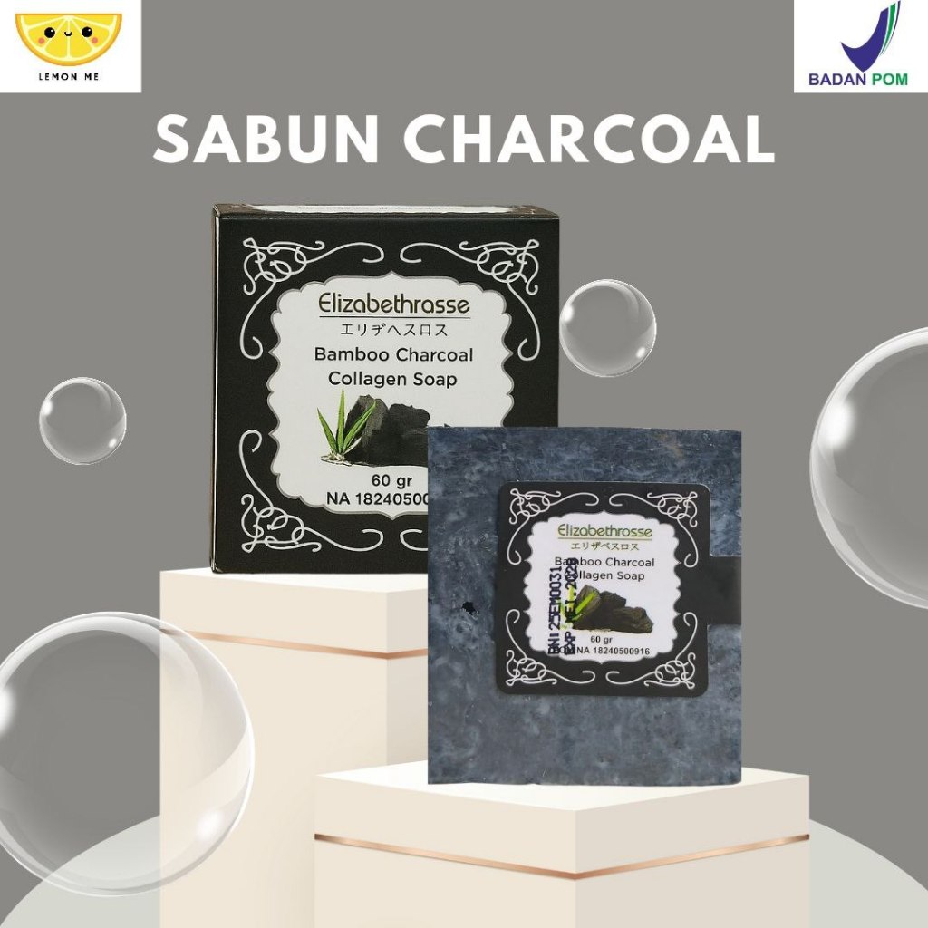 Jual SABUN CHARCOAL SABUN ARANG SABUN HITAM BPOM | Non SLS/SLE | Shopee ...