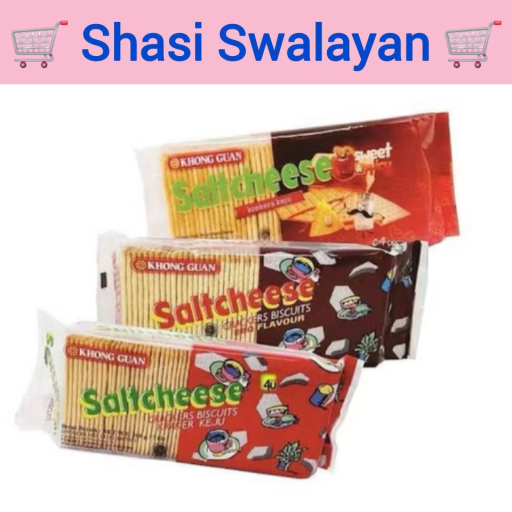 Jual KHONG GUAN Saltcheese 200 gr - Original/ Bbq/ Spicy | Shopee Indonesia