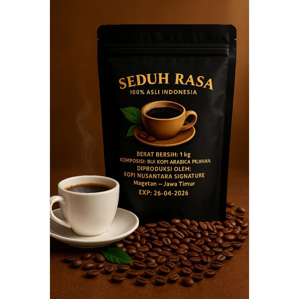 Jual "Kopi Bubuk Arabica 1kg Seduh Rasa - Kopi Hitam Khas Nusantara ...