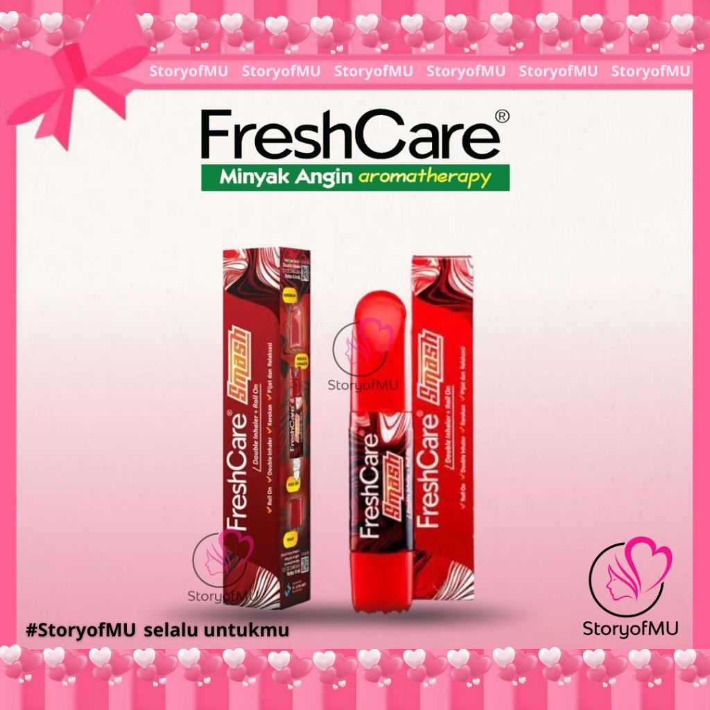 Jual StoryofMU - FRESH CARE Smash Double Inhaler+Roll On Ori |Freshcare ...