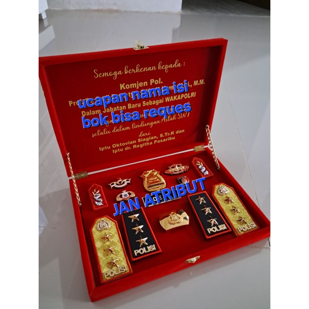 Jual pangkat irjen brigjen komjen paket bok pangkat | Shopee Indonesia