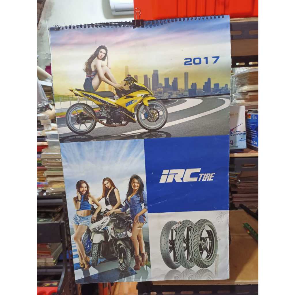 Jual Kalender jadul Kalender 2017 IRC Tire | Shopee Indonesia