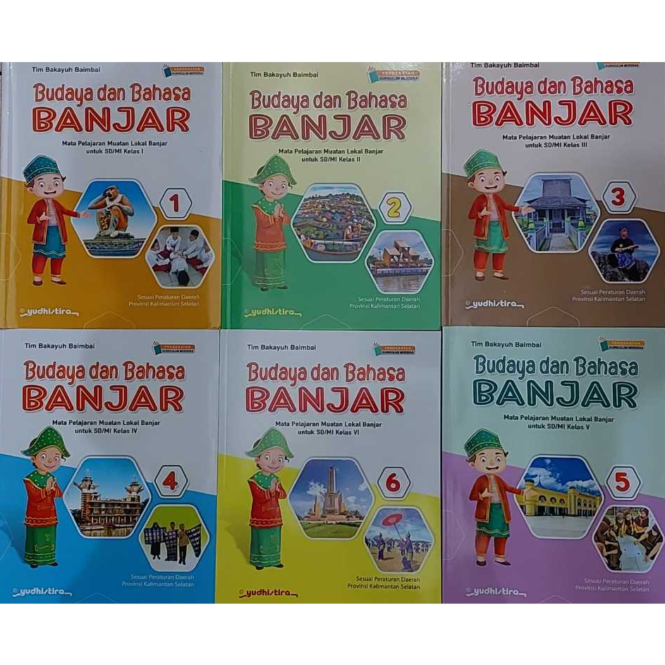 Jual packing dus Budaya dan Bahasa Banjar Muatan Lokal Banjar SD ...