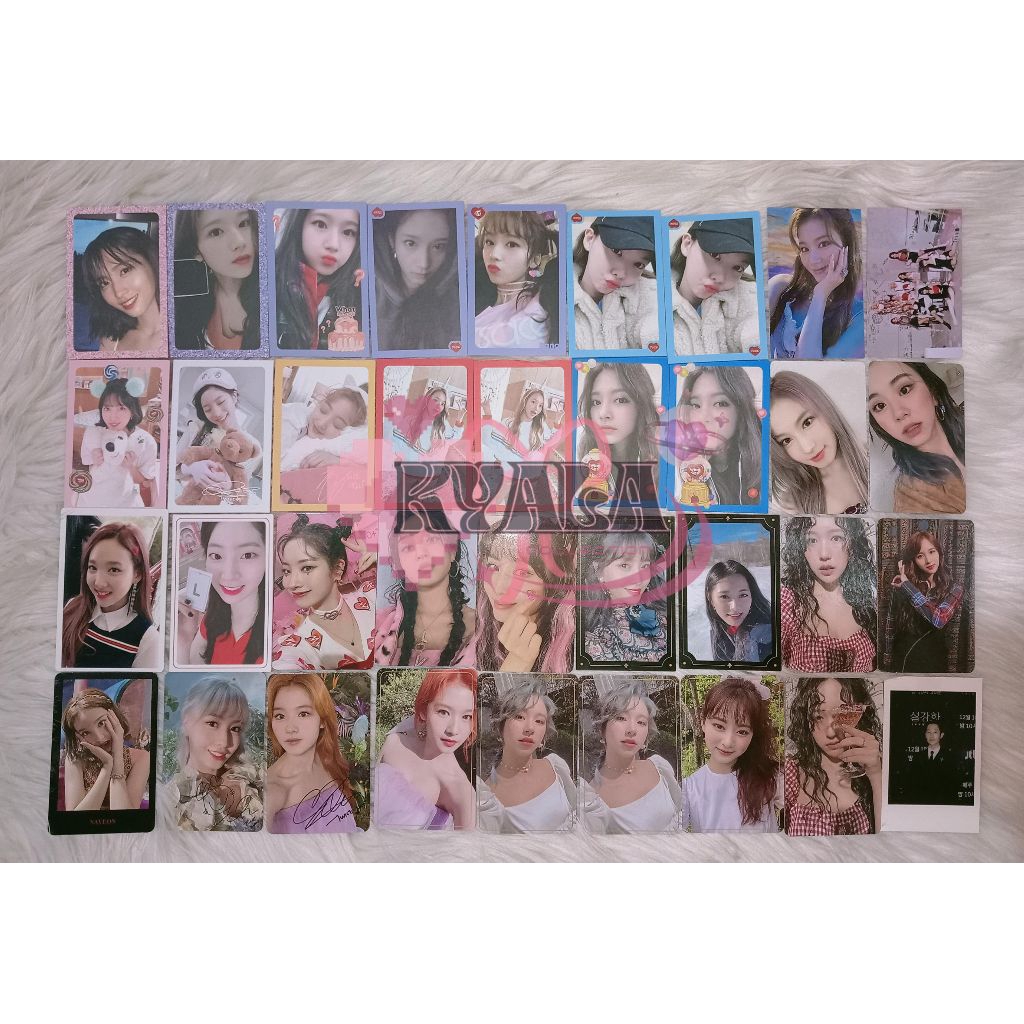 Jual [WTS] PC photocard twice official tw nayeon jeongyeon momo sana ...