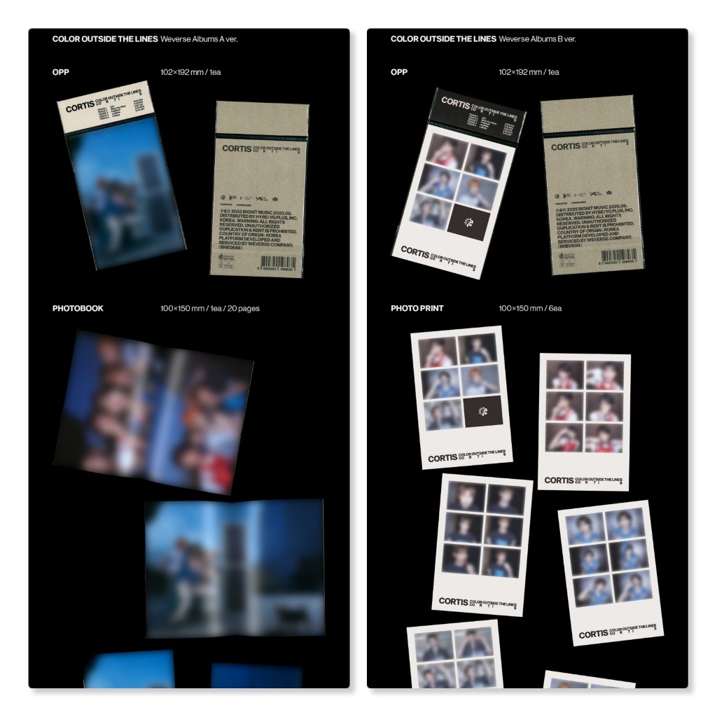 Jual [PO REG] CORTIS 1st EP Album - COLOR OUTSIDE THE LINES (Weverse ...