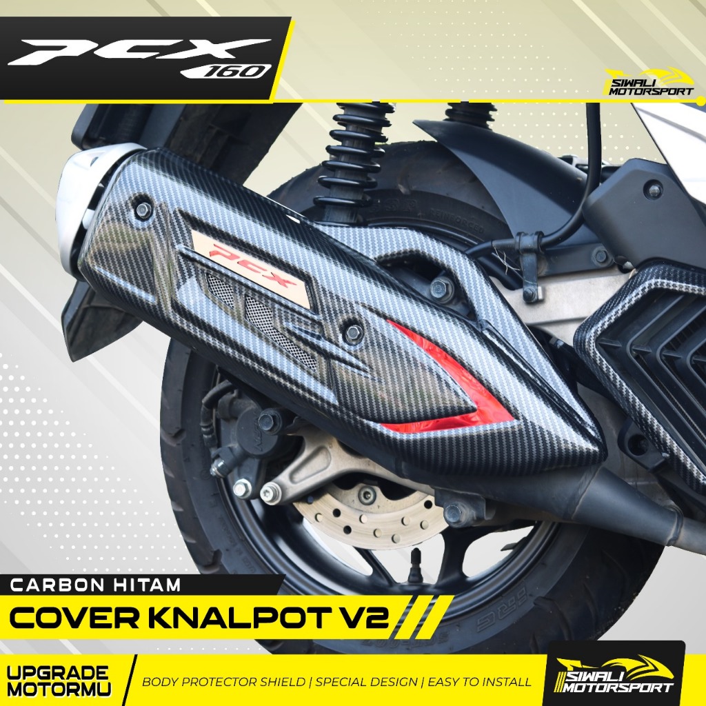 Jual Exhaust Pcx 160 2021-2025 V 2 Pcx 160 Roadsyns Plastik Abs Cabon ...