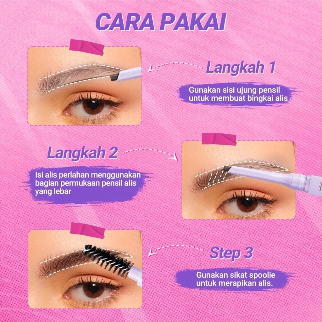 Jual Dazzle Me Lock & Shape! Super Stay Eyebrow / Lock & Shape! Super ...