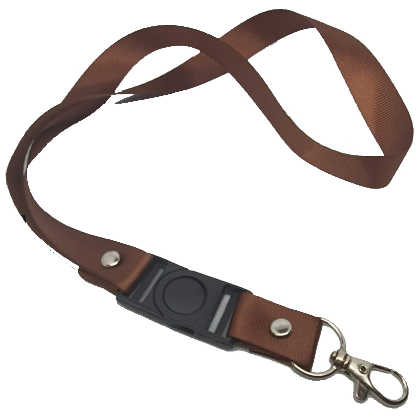 Jual Lanyard Polos Nylon Coklat | Shopee Indonesia