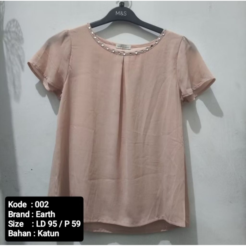 Jual Blouse Branded Lengan Pendek | Shopee Indonesia