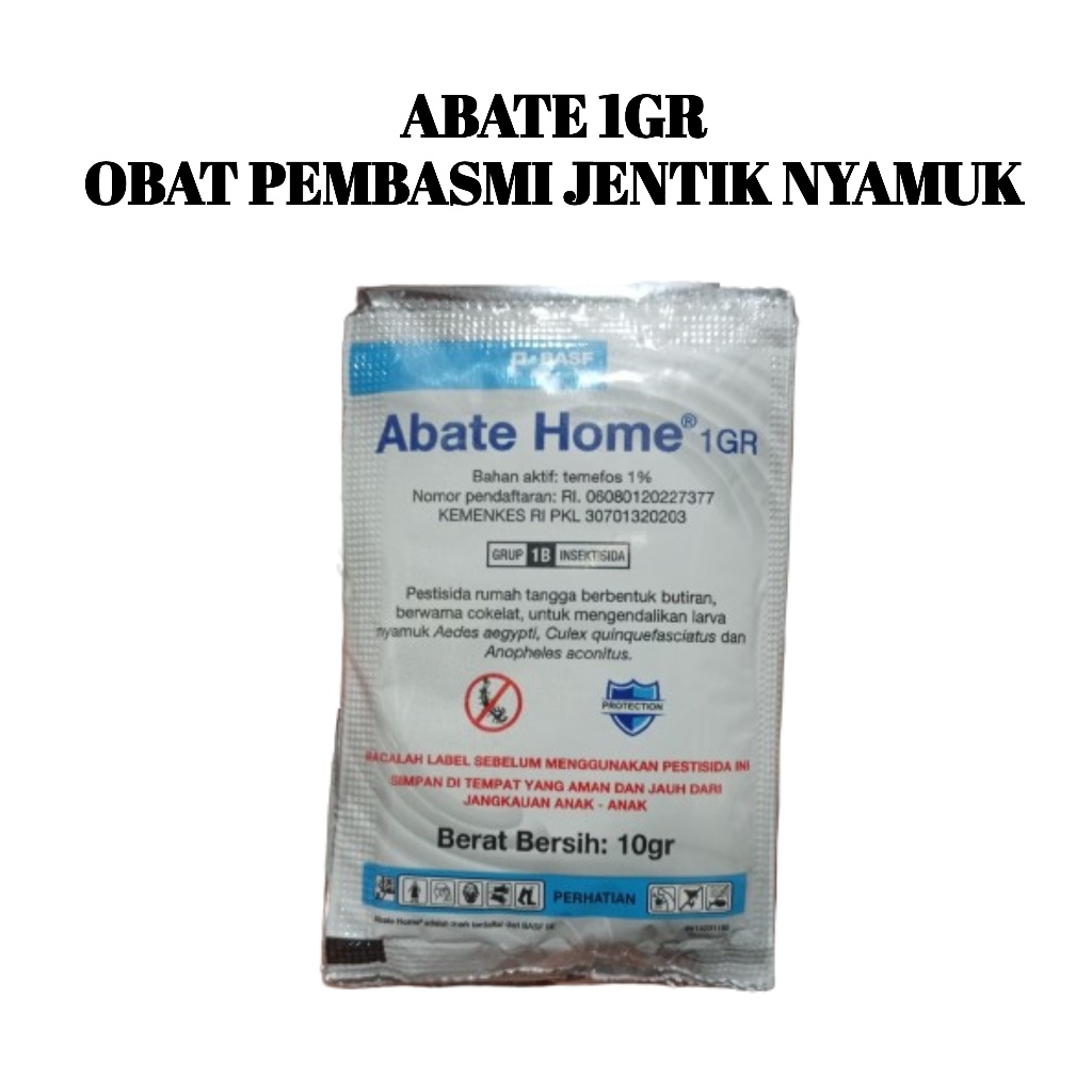 Jual Abate 1 GR 10gr 10 gram Obat Pembasmi Parasit Pada Ikan Jentik ...