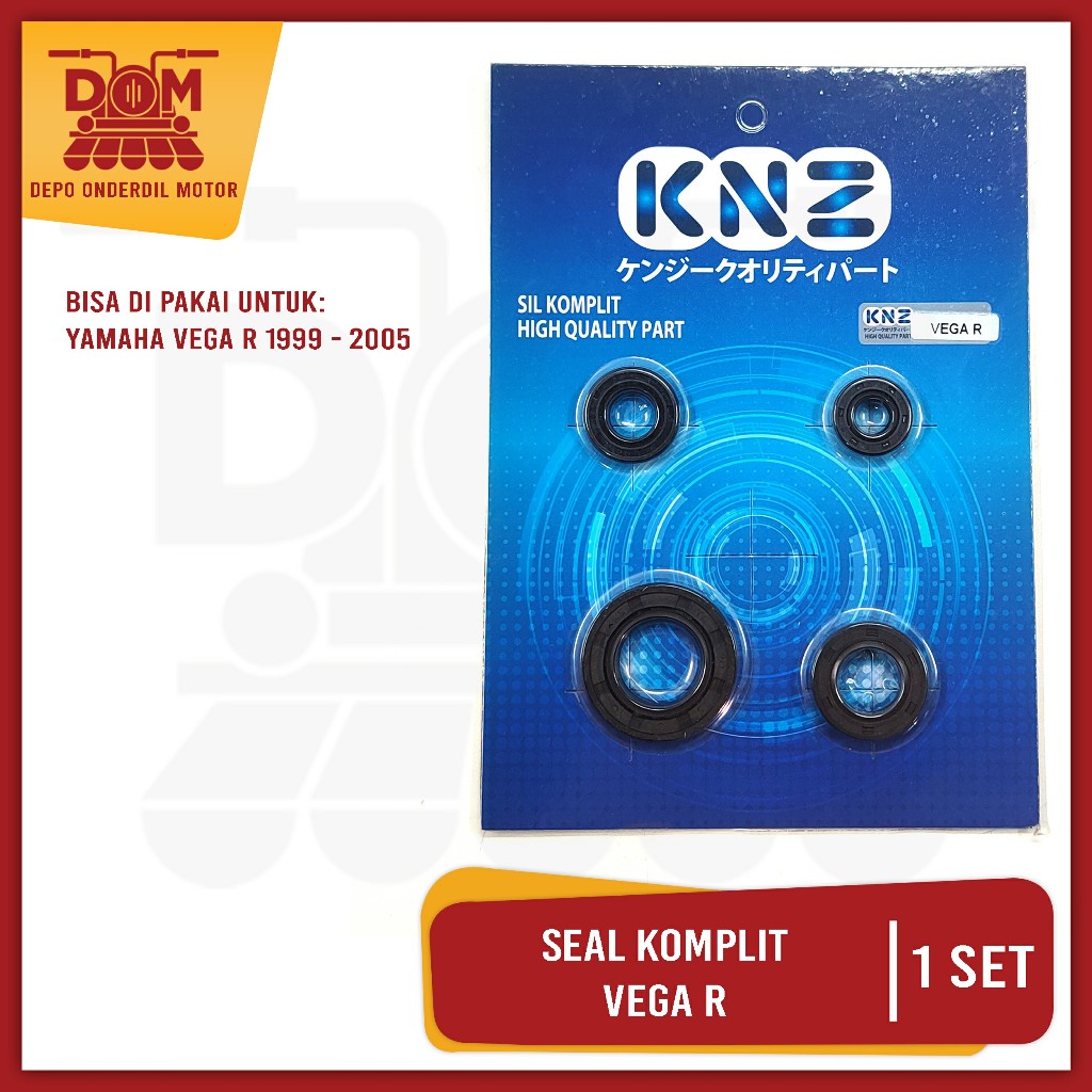 Jual Seal Komplit Vega R (KNZ) Oil Seal Sil Kit Karet Mesin Paket Stater Persneling Yamaha Vega ...