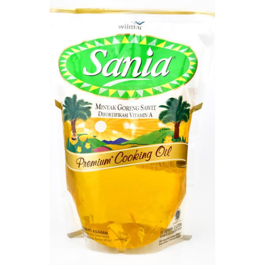 Jual Sania 2L minyak goreng jernih isi 6 pcs | Shopee Indonesia