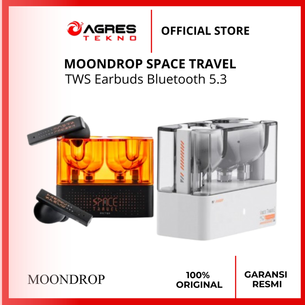 Jual TWS MOONDROP SPACE TRAVEL 2 True Wireless TWS Earbuds Bluetooth 5. ...