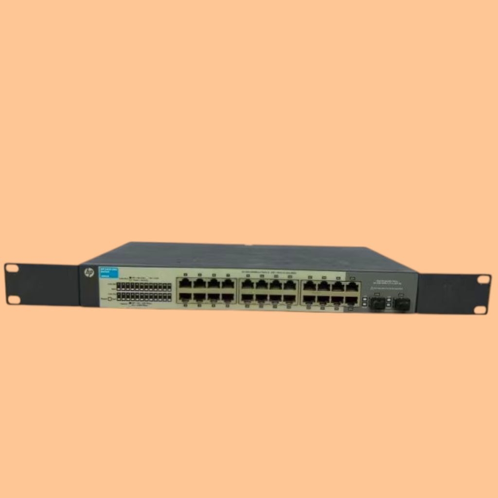 Jual Switch Hub Gigabit 24 Port Hp 1410-24G J9561A Unmanaged | Shopee ...