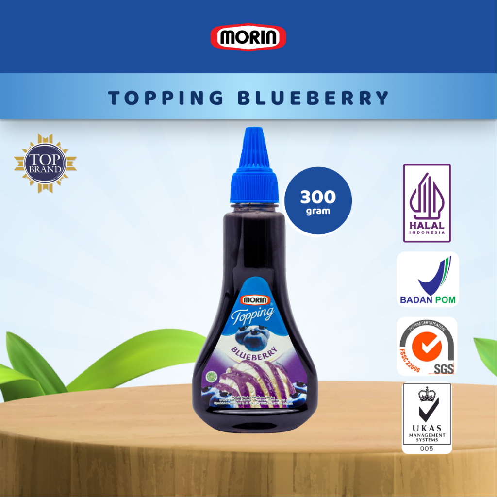 Jual Morin Topping Blueberry 300 Gr | Shopee Indonesia