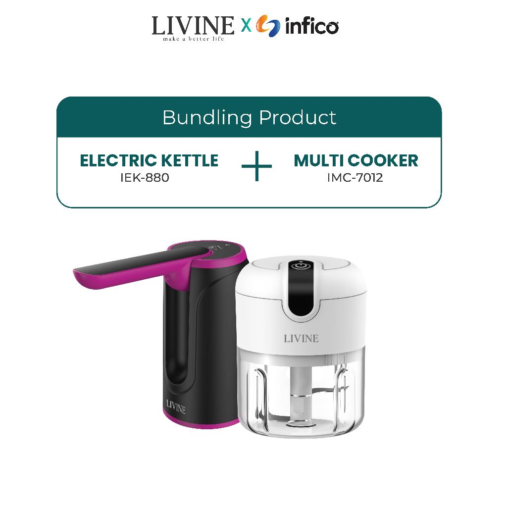 Jual Livine 2 Pcs Bundling Paket Hemat Water Pump + Chopper LPG 611 ...