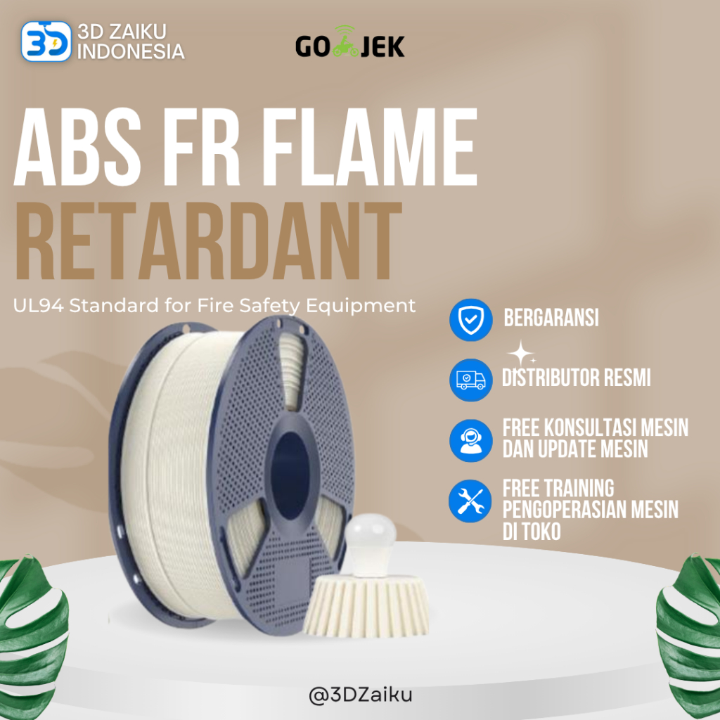 Jual Sunlu ABS FR Flame Retardant 3D Printer Filament with UL94 ...