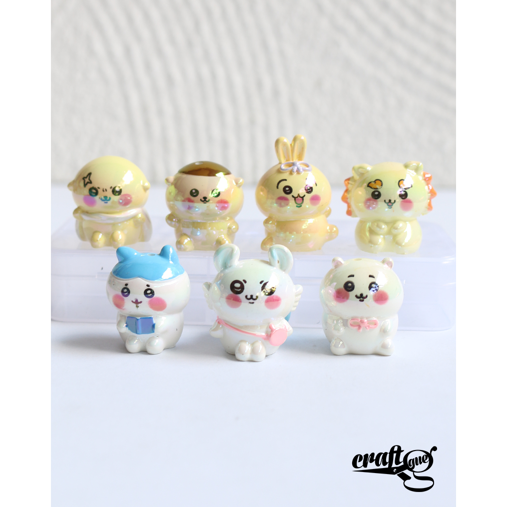 Jual Mote Manik UV Karakter Manga Chiikawa (3pcs) | Shopee Indonesia