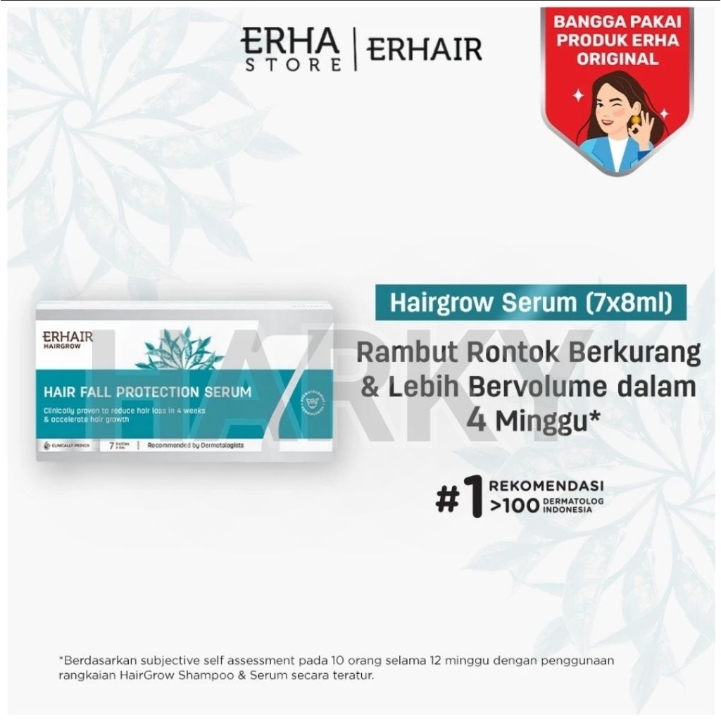 Jual ERHA ERHAIR HairGrow Serum 7×8 ml - Serum Anti Rontok & Penumbuh ...