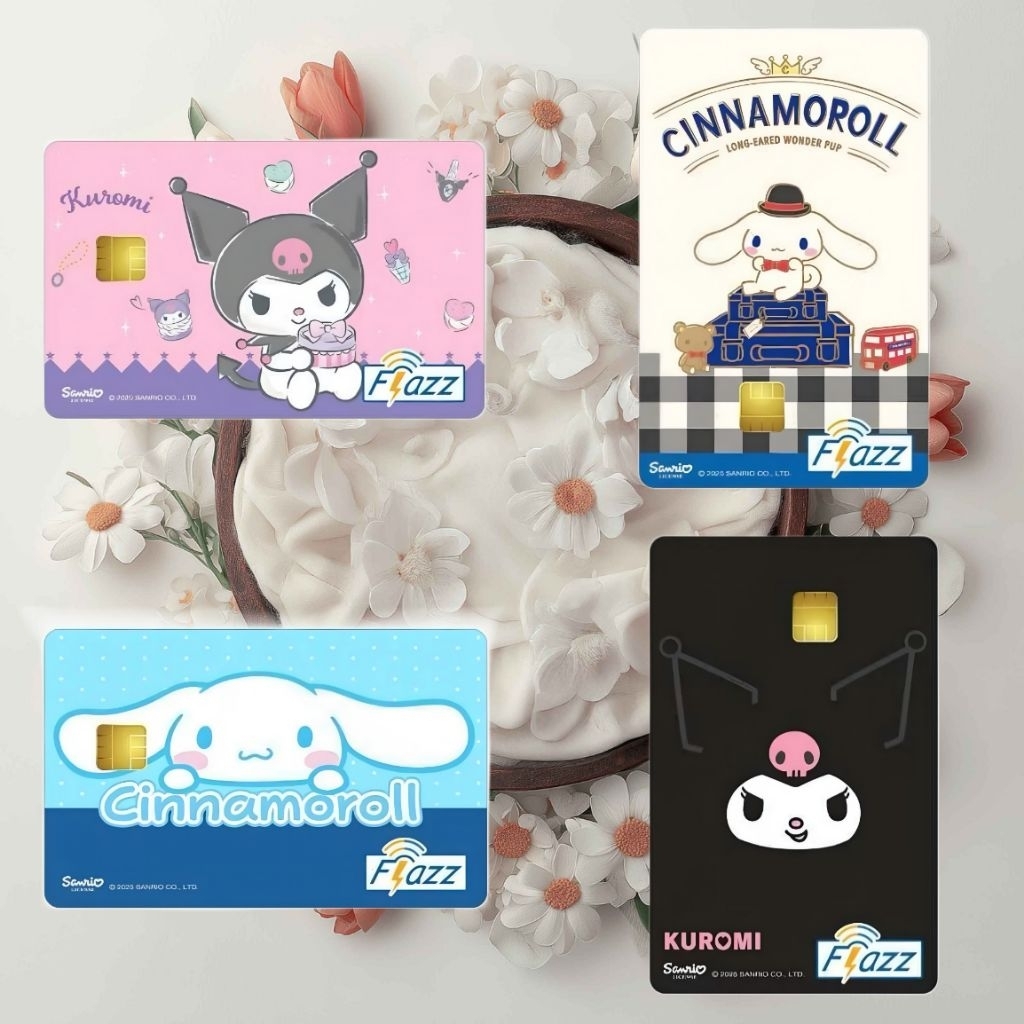 Jual Kartu Flazz BCA Gen 2 Kuromi & Cinnamoroll/ Limited Edition Flazz ...