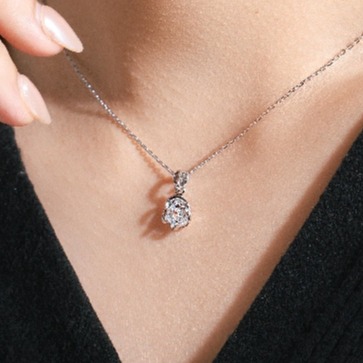 Jual [Nyu Nyu Accessory] Necklace Infinity Crystal | Kalung Korea ...