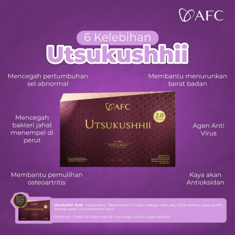 Jual UTSUKUSHHII GOLD AFC dijamin ori 100% | Shopee Indonesia