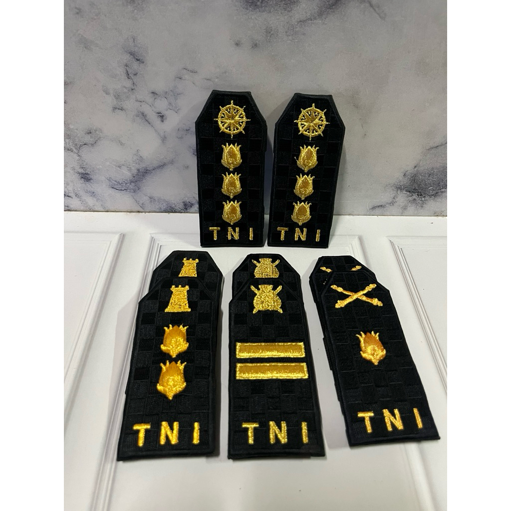 Jual pangkat pdu tni ad/sepasang/pangkat untuk upacara | Shopee Indonesia