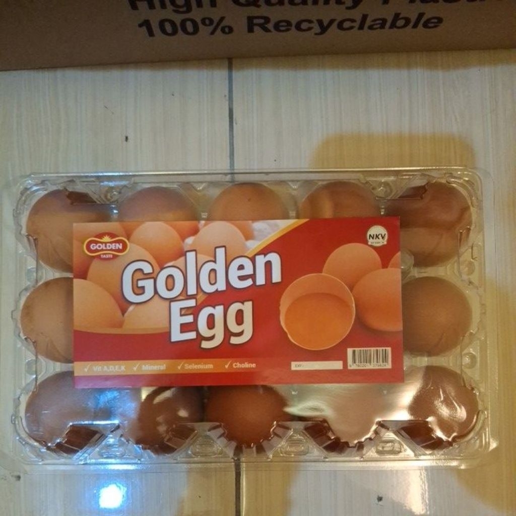 Jual TELUR OMEGA (GOLDEN EGG) 1 pack isi 15 telur omega | Shopee Indonesia