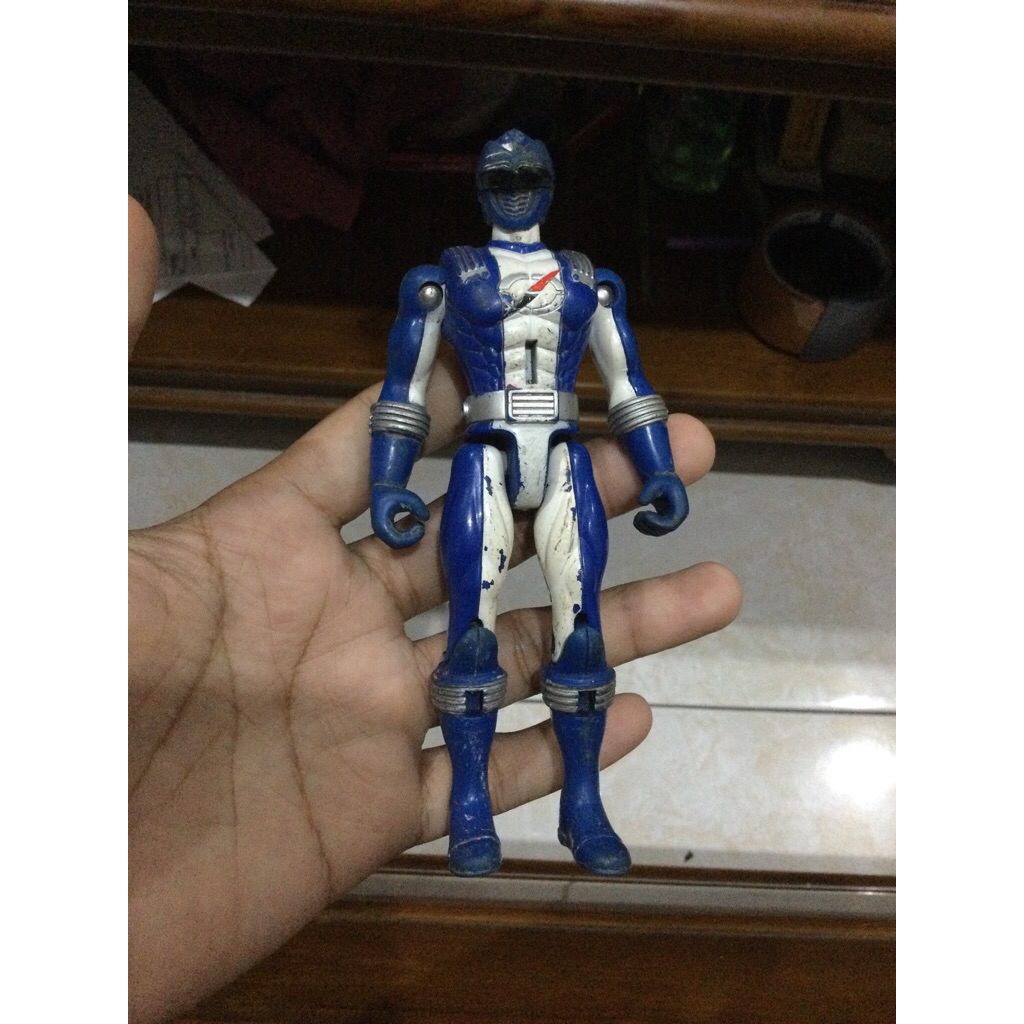 Jual power tanger boukenger over drive biru bandai kondisi sesuai foto ...