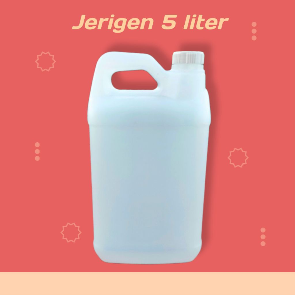Jual MURAH|| jerigen 5 liter natural | Shopee Indonesia